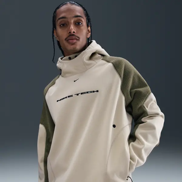 Nike Tech Boreas Oversized Hoodie - Brown
