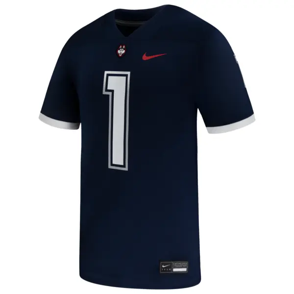 Nike Uconn College Football Replica Jersey - Blue