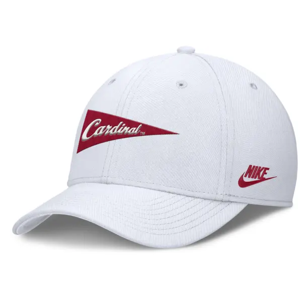 Nike Stanford Primetime Rise Academic Dri-fit College Hat - White