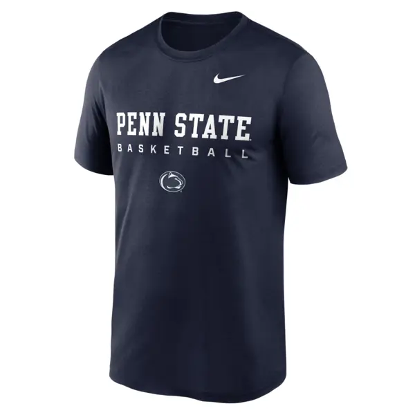 Nike Penn State Courtside Basketball Legend Dri-fit College T-shirt - Blue