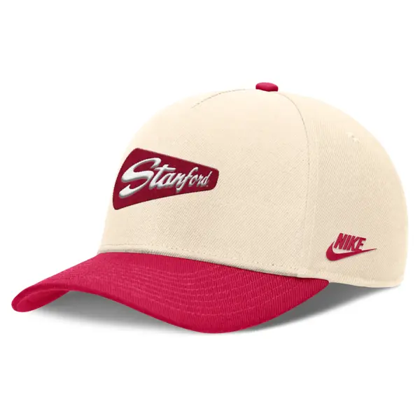 Nike Stanford Primetime Rise Academic Dri-fit College Adjustable Hat - Brown