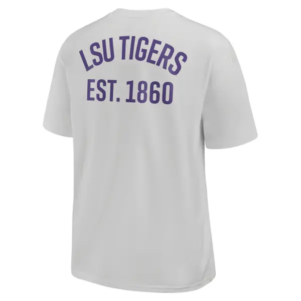 Nike Lsu Legacy Max90 Pocket 2-hit College T-shirt - Grey
