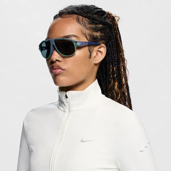 Nike Flyfree Infinity Mirrored Sunglasses - Blue