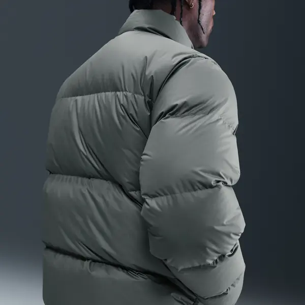 Nike Club Therma-fit Down Puffer Jacket - Grey