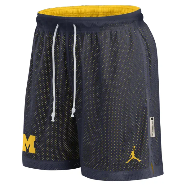 JORDAN Michigan Reversible Dri-fit College Shorts - Blue