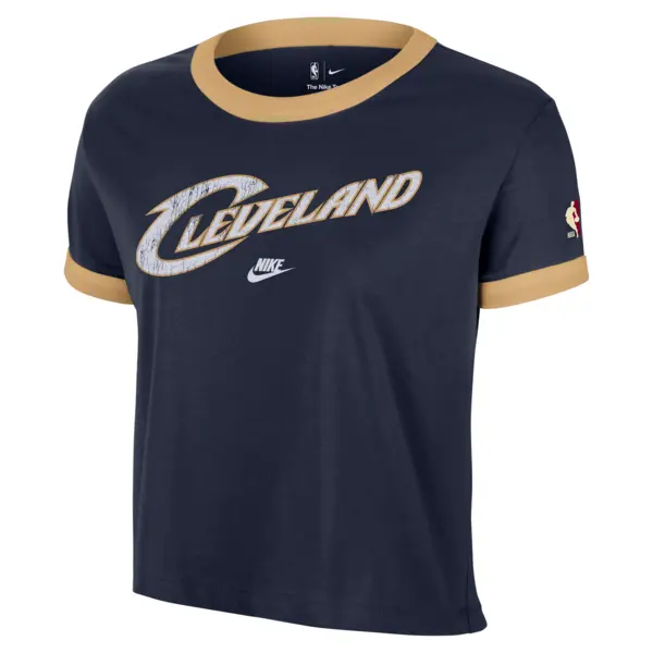 Nike Cleveland Cavaliers Essential Hardwood Classics Nba T-shirt - Blue