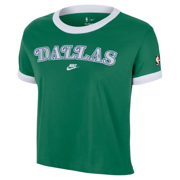 Nike Dallas Mavericks Essential Hardwood Classics Nba T-shirt - Green