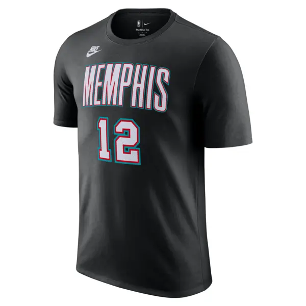 Nike Memphis Grizzlies Hardwood Classics Essentials Nba T-shirt - Black