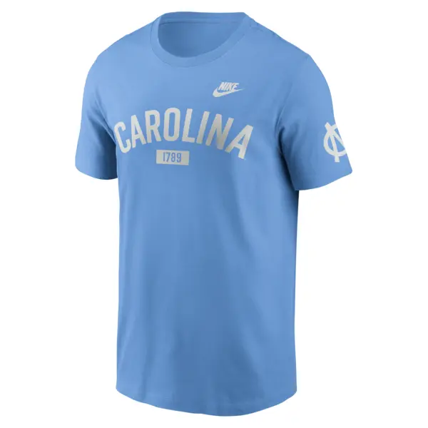 Nike North Carolina Legacy Arch 2-hit College T-shirt - Blue