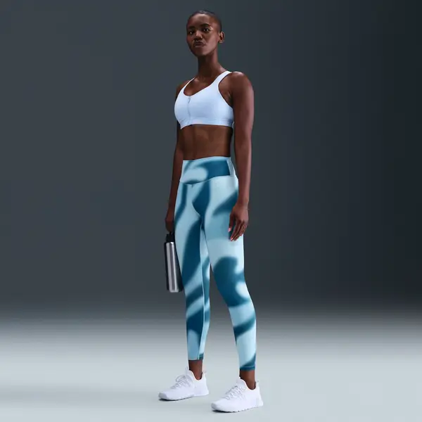 Nike Dri-fit High-waisted 7/8 Leggings - Blue