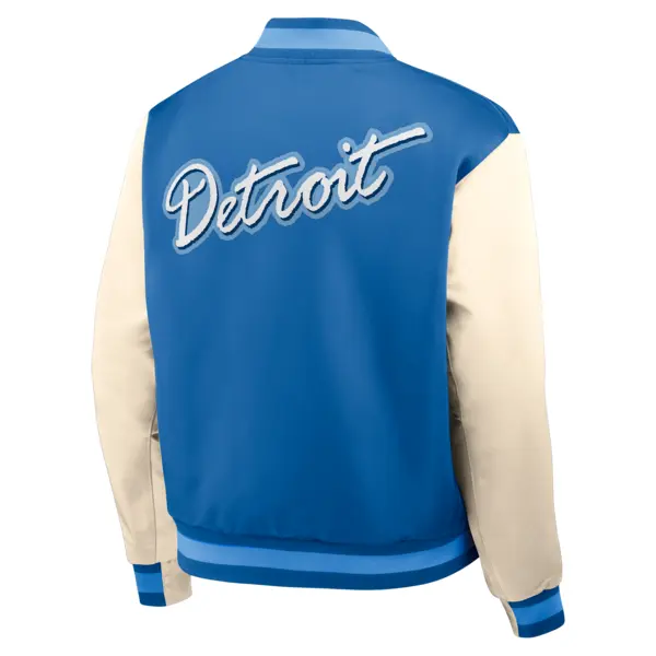 Nike Detroit Lions Rewind Legacy Nfl Bomber Jacket