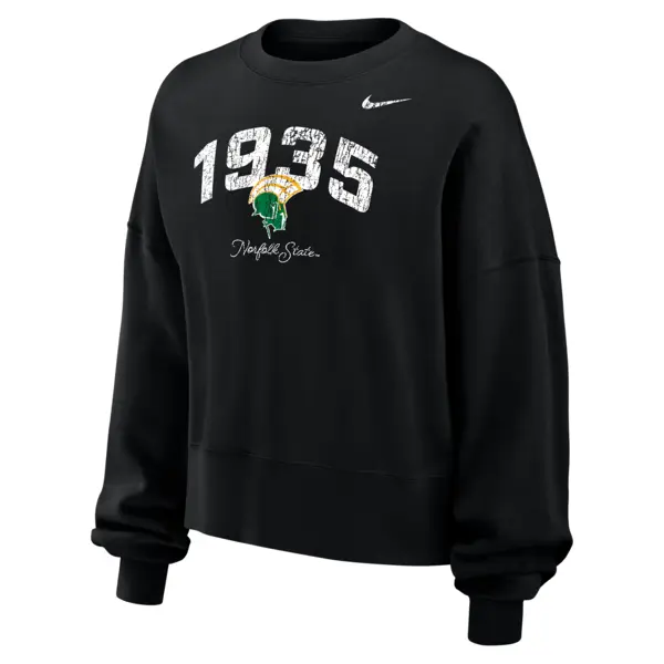 JORDAN College Phoenix Fleece Crew-neck Sweatshirt - Black