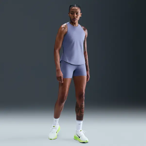 Nike Swift Dri-fit Running Tank Top - Blue