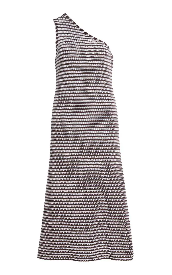 ZULU & ZEPHYR Lattice-knit Maxi Dress - Brown
