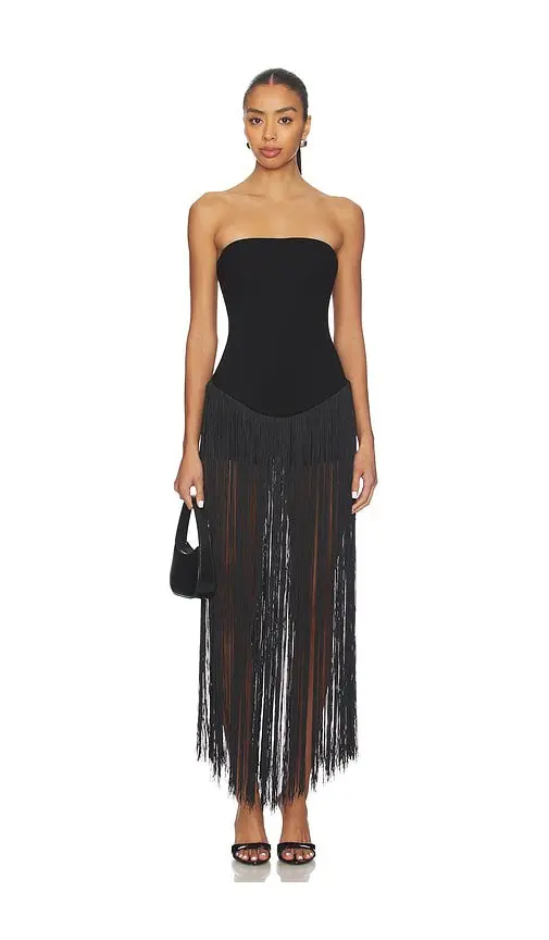 Superdown Tea Fringe Romper