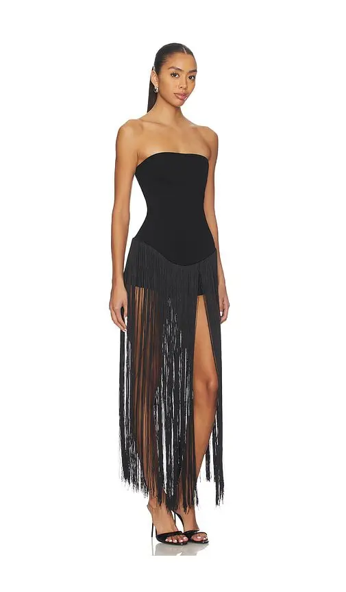 Superdown Tea Fringe Romper
