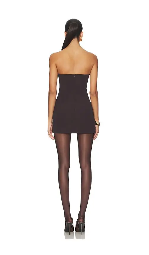 ROWEN ROSE X Abito Strapless Mini Dress