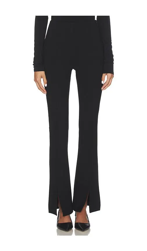 ALL THE WAYS Priya Pant Split Hem Flare Trousers