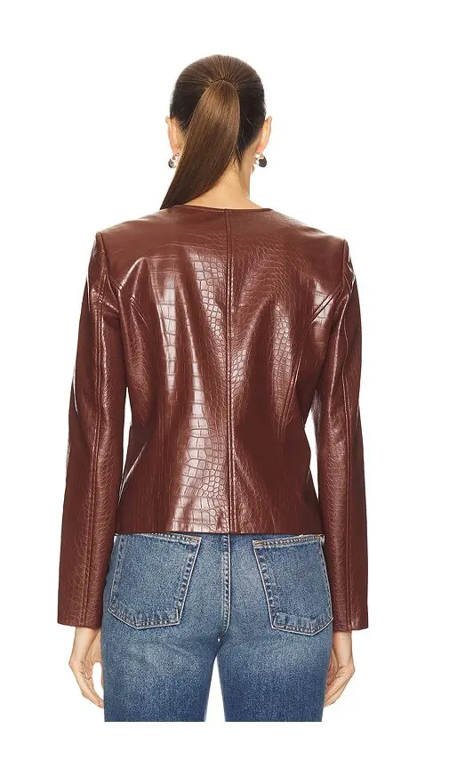 LAMARQUE Agnes Jacket - Brown