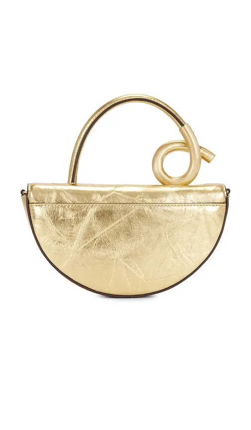 Cult Gaia Azariah Nano Crossbody Bag - Brass