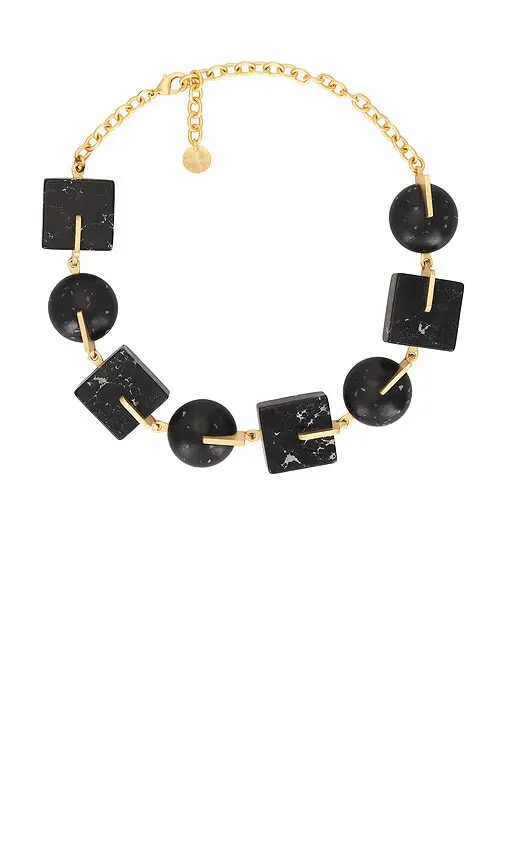Cult Gaia Laguna Choker - Black Multi