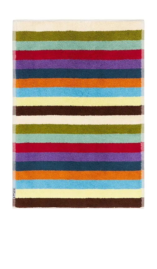 DUSEN DUSEN Bird Stripe Bath Mat - Hummingbird