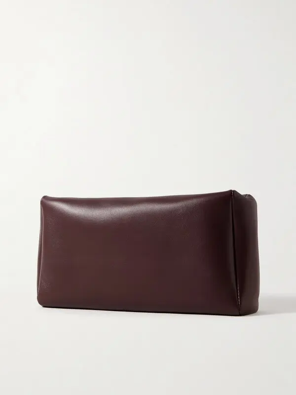 THE ROW Leather Clutch