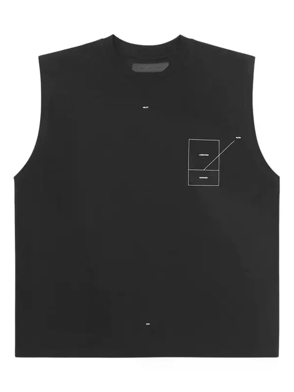 HELIOT EMIL Retina Tank Top - Black