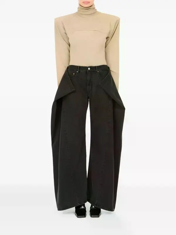 MAISON MARGIELA Five-pocket Draped Jeans