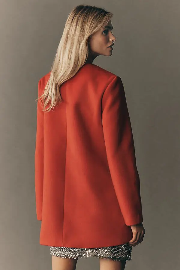 HUTCH Bow-front Coat Jacket