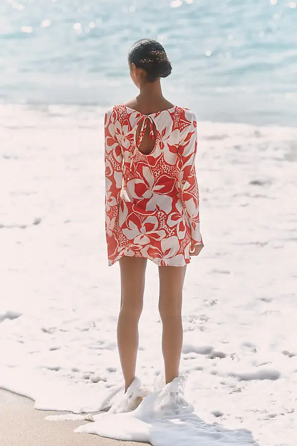 L*Space All I Need Mini Dress - Red Pattern