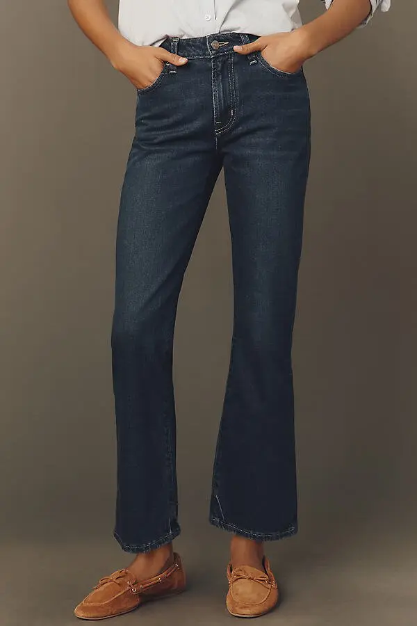 Edwin Lark Mid-rise Ankle Bootcut Jeans