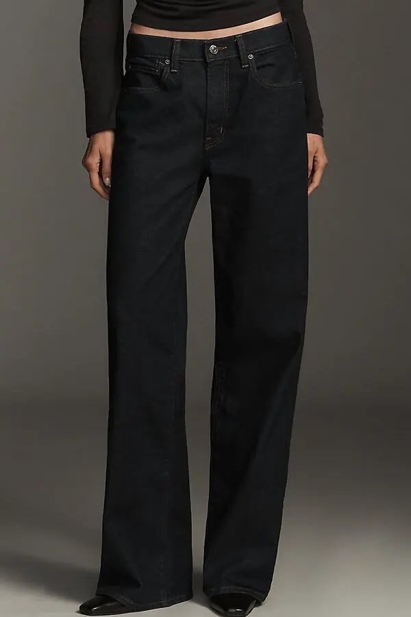 Edwin Marli High-rise Wide-leg Jeans