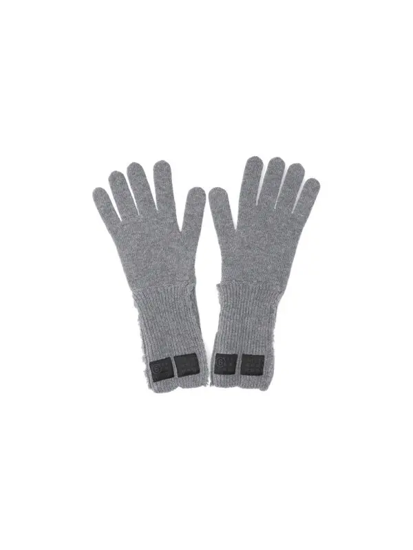 MAISON MARGIELA Wool Blend Gloves - Gray
