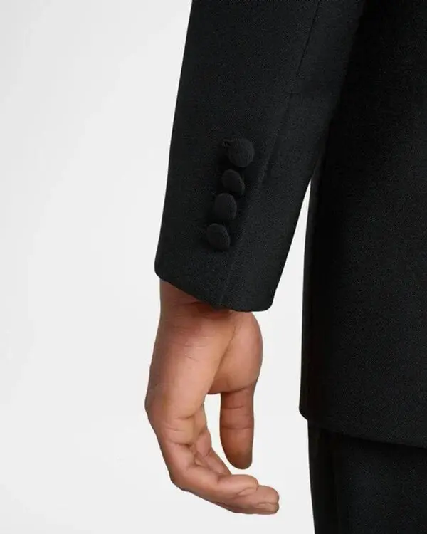 Amiri Apos;s Sequin Peak Lapel Oversized Blazer