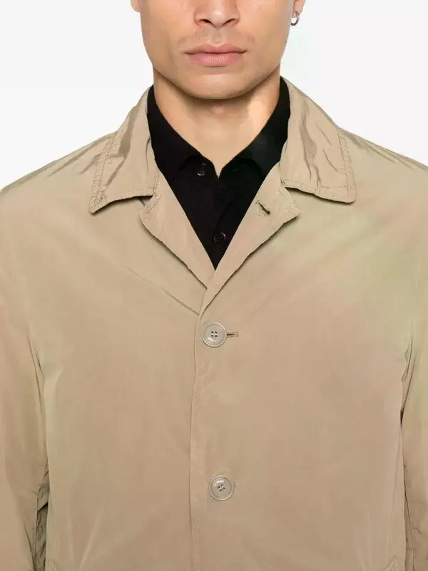 Aspesi Button-up Water-repellent Coat