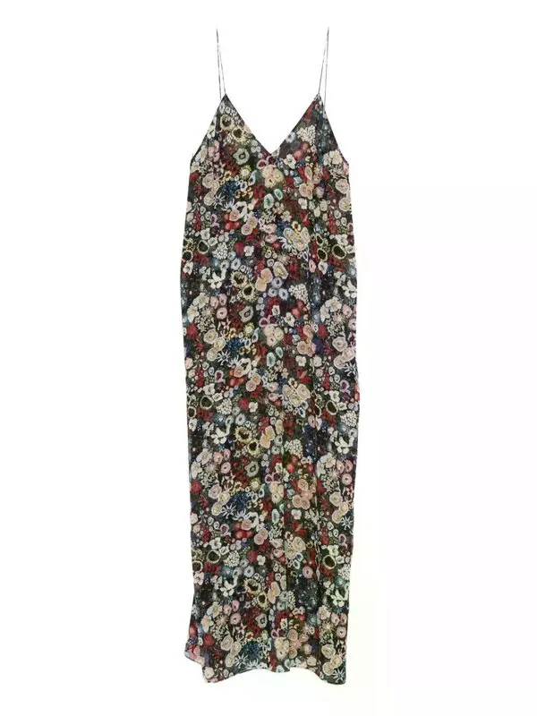 Khaite Taja Midi Dress - Black
