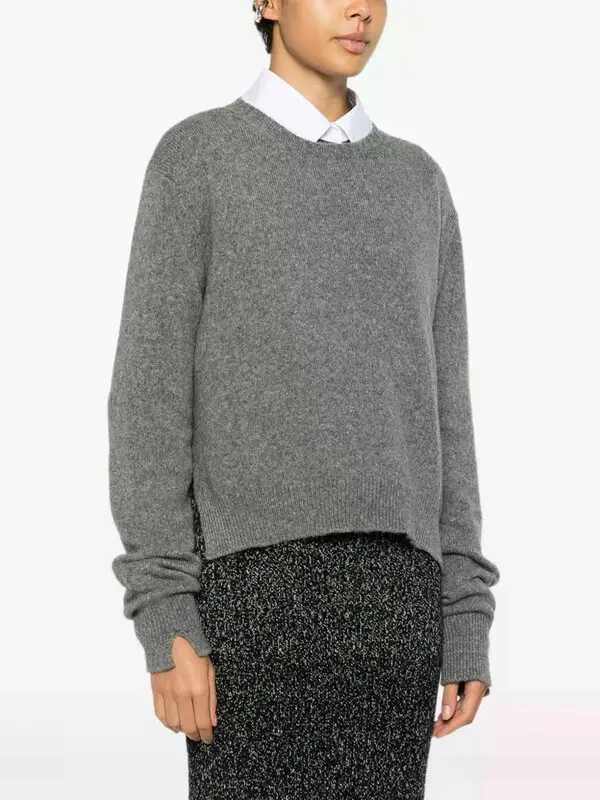 Plan C Crewneck Top - Grey