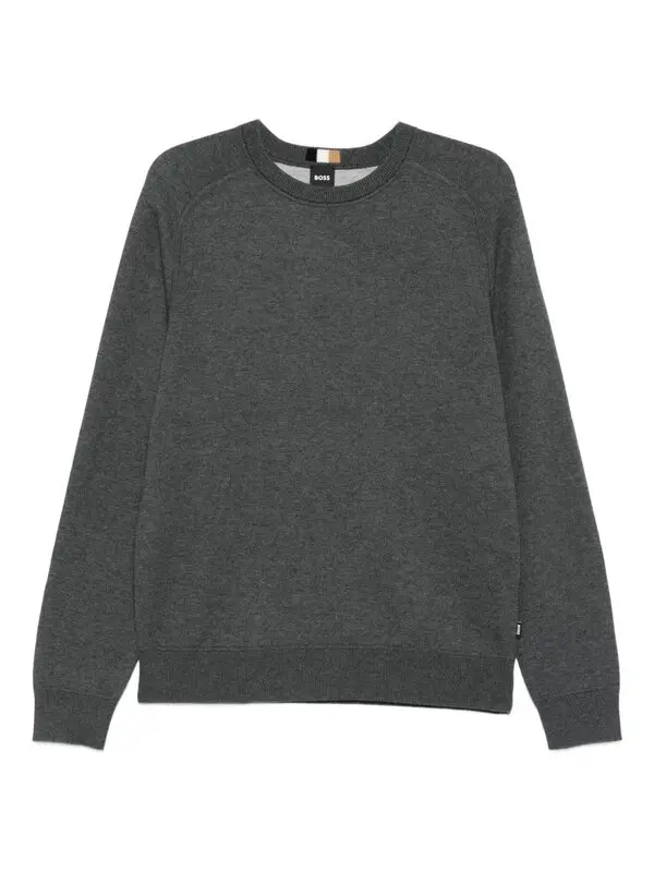 BOSS Crew-neck Sweatshirt - Grey
