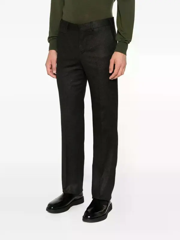 PT TORINO Textured Trousers - Grey