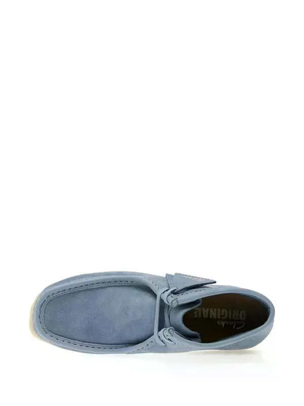 Clarks Wallabee Ankle Boots - Blue