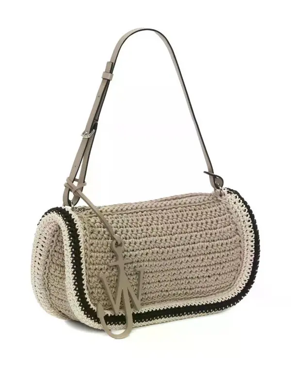 JW Anderson Bumper-15 Crochet Tote Bag - Neutrals