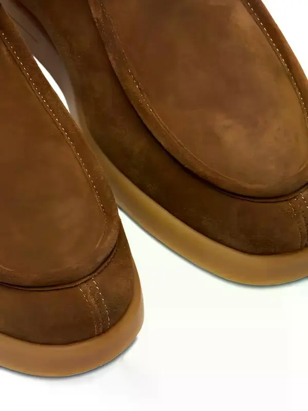 Casadei Dami Passage Shearling-trim Lace-up Boots
