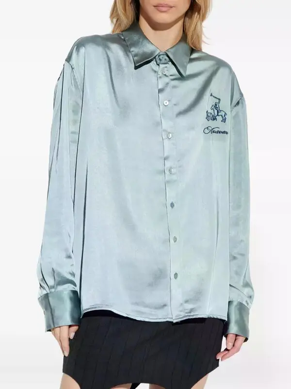 AVAVAV Embroidered Logo Shirt