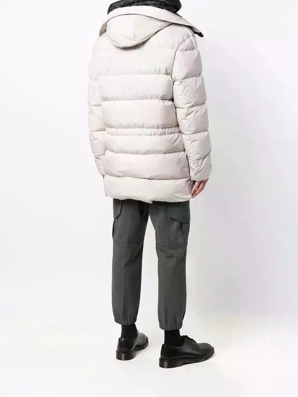 MOORER Padded Zip-up Coat