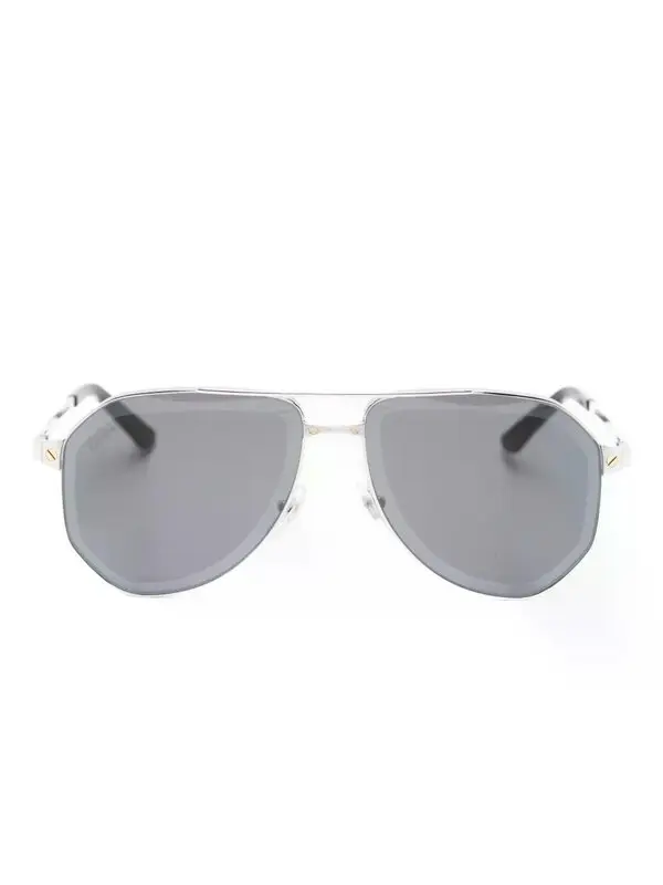 Cartier Santos De Sunglasses - Silver