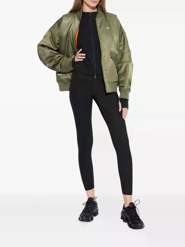 Nike Ribbed Logo Performance Leggings