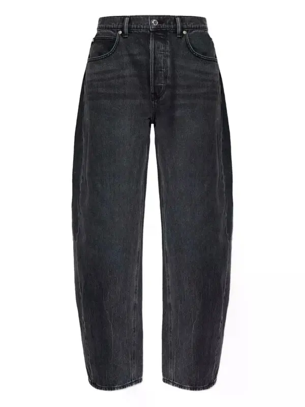 Alexander Wang Embellished Barrel-leg Jeans