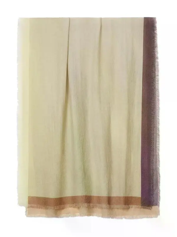 Rag & Bone Astrid Border-fringed Scarf - Neutrals