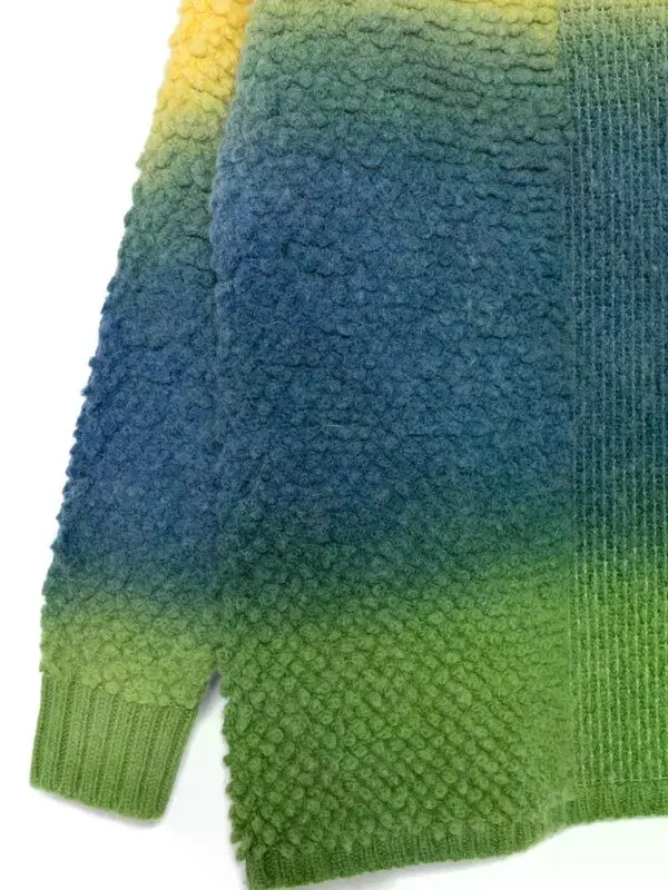 AKEP Colour-block Cardigan